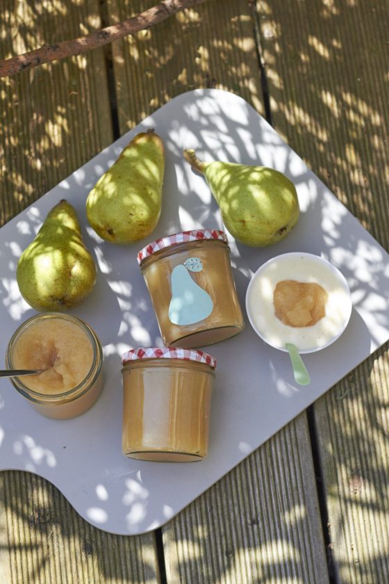 Frisch aus dem Garten – Birnenmus mit Vanille | tastesheriff