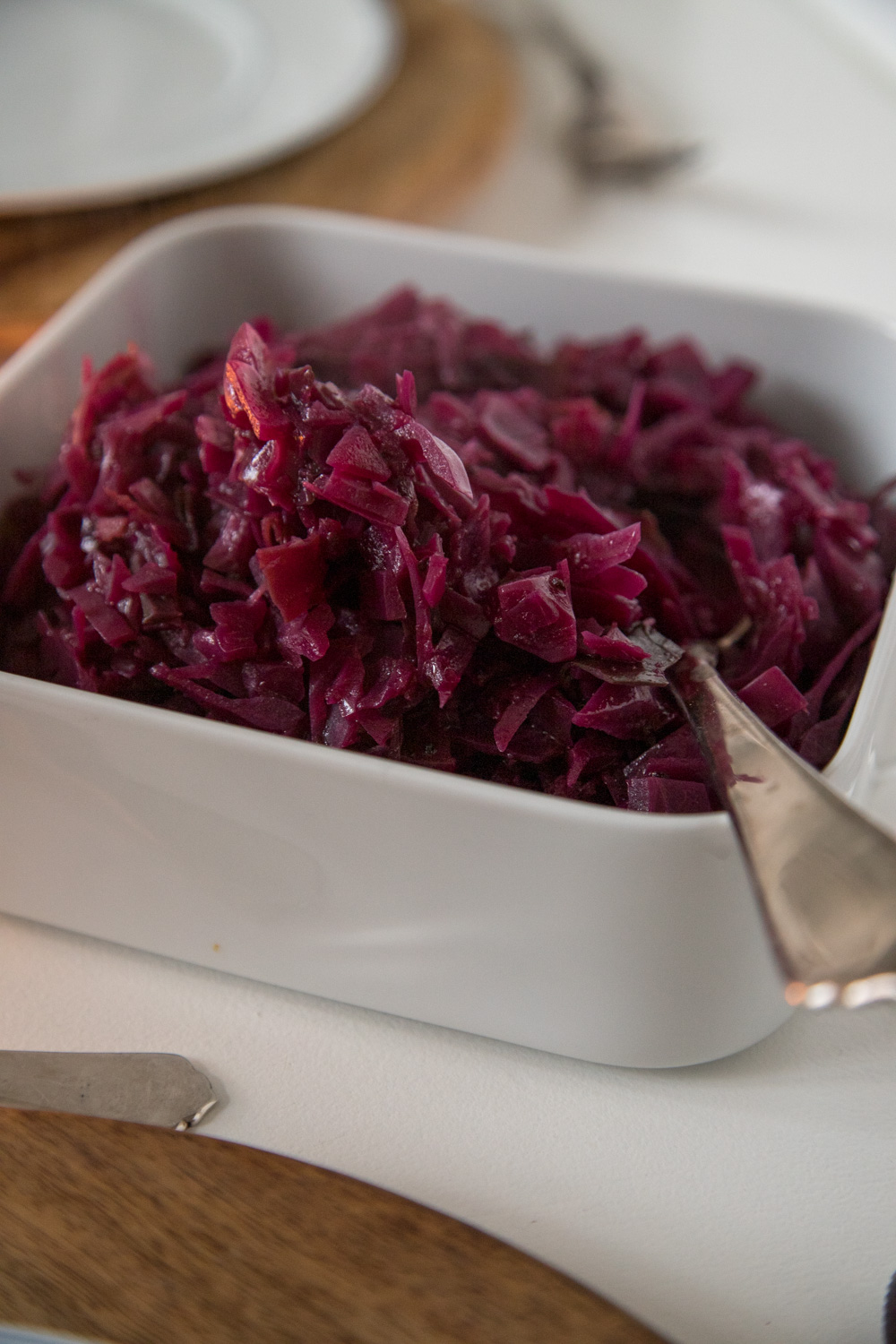 Der Weihnachtsklassiker: Rotkohl - bei uns mit Johannisbeere