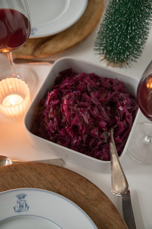 Der Weihnachtsklassiker: Rotkohl - bei uns mit Johannisbeere