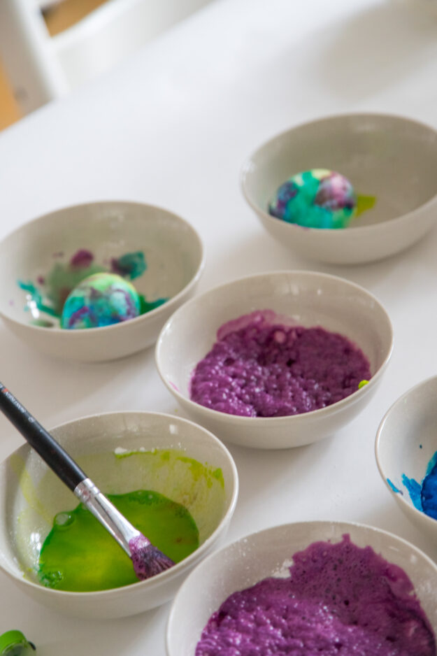 Ostereier färben mit Backpulver – Instagram made me do this