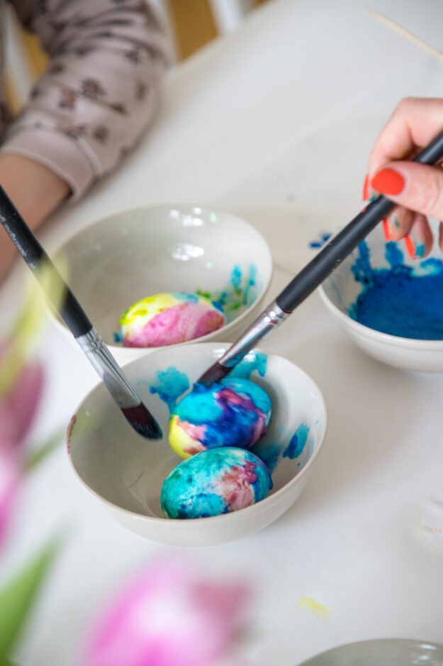 Ostereier färben mit Backpulver – Instagram made me do this